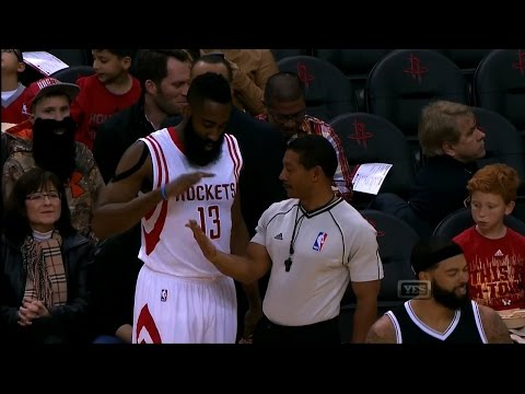James Harden High-Fives Referee For No Apparent Reason – The Brooklyn Game