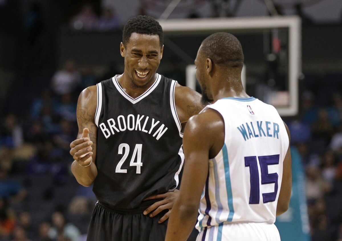 Rondae Hollis-Jefferson teaches Bojan Bogdanovic how to Phunkee Duck ...