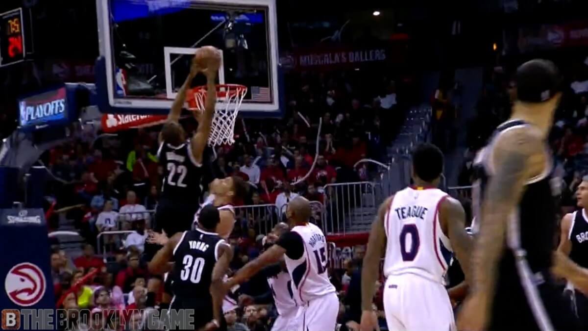 Markel Brown soars for the monster put-back slam – The Brooklyn Game
