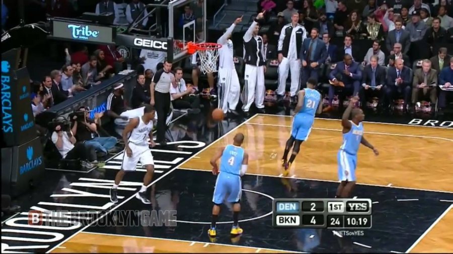 VIDEO: Joe Johnson Dunked, Which is Weird – The Brooklyn Game
