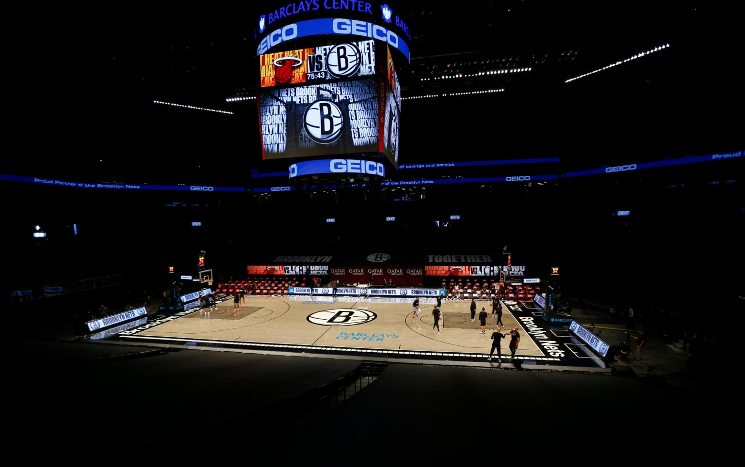 Nets get a little normalcy in first team gathering in nearly a week ...